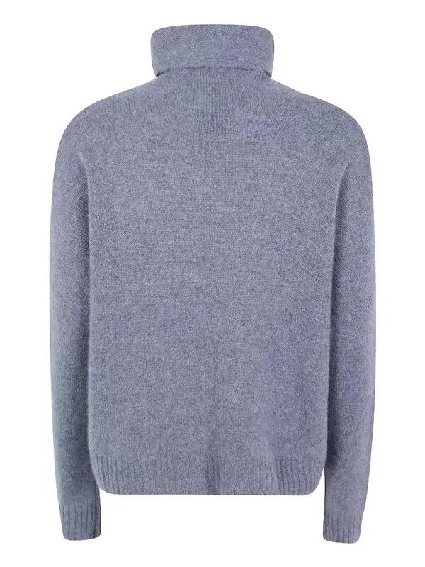 KUJTEN Tila Roll-neck Cashmere Sweater - Grey