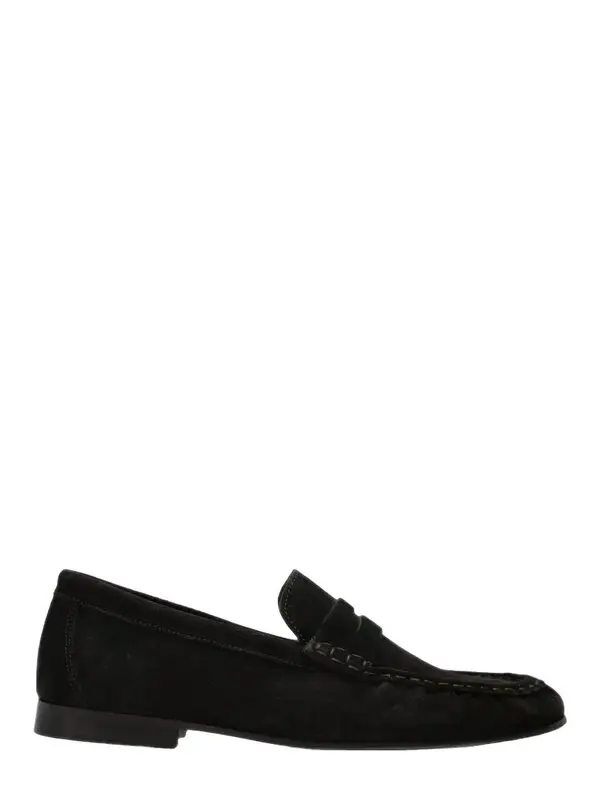 POSA Penny Suede Loafers - Brown