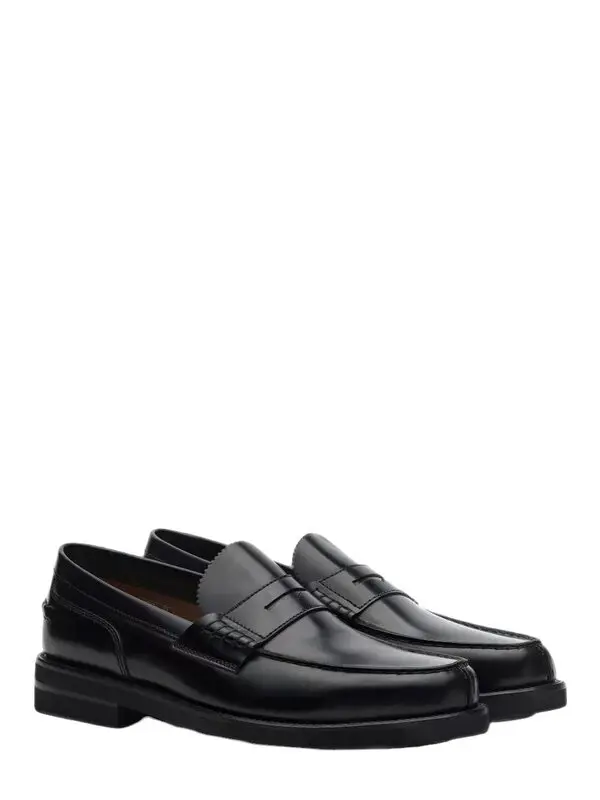 Lottusse 1877 Daytona Leather Loafers - Black