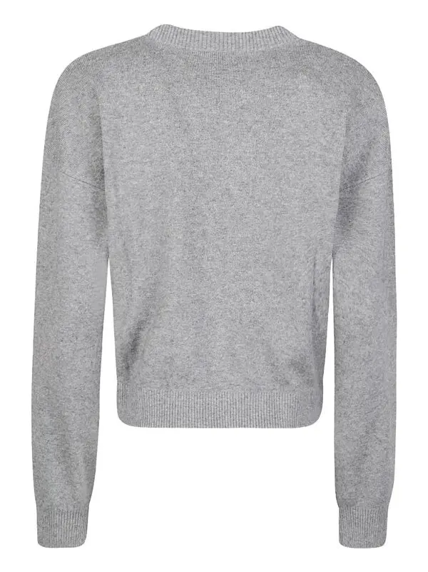 Victoria Beckham Luna Knitted Sweater - Grey