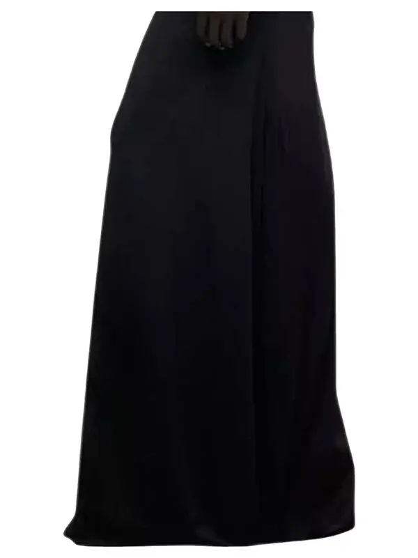Victoria Beckham Ruched Long-sleeve Maxi Dress - Black