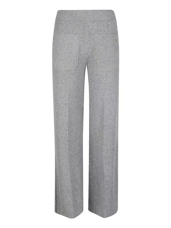 Victoria Beckham Alina Straight-leg Trousers - Grey