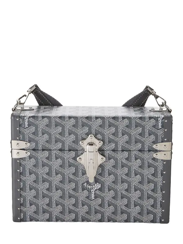 Goyard Cassette Trunk Bag - Grey