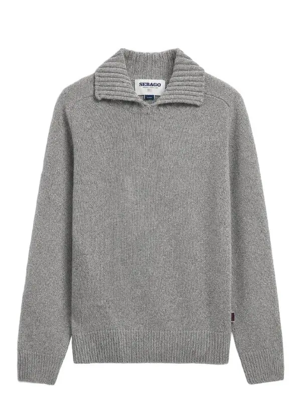 SEBAGO Swiftriver Ribbed-knit Sweater - Grey