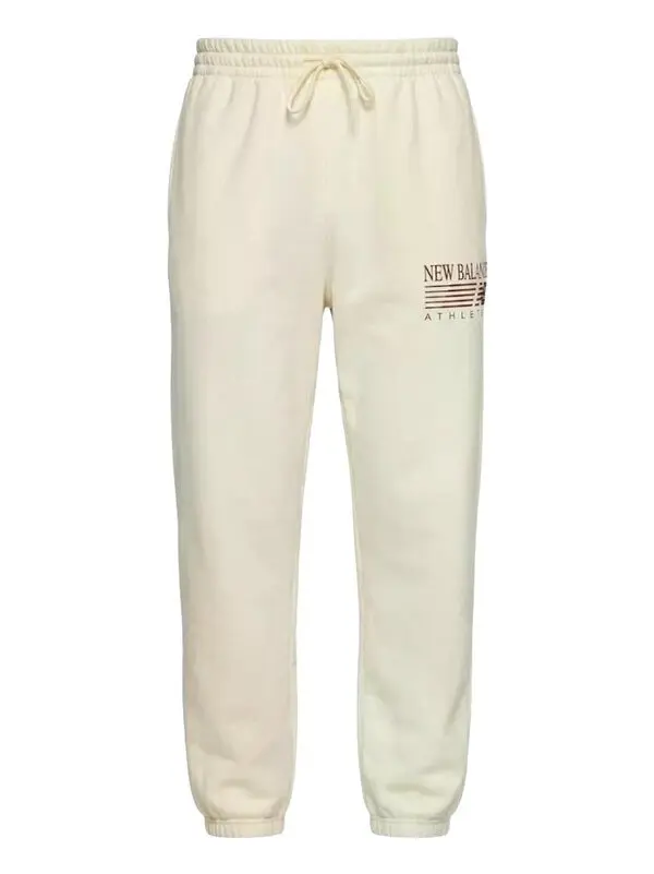 NEW BALANCE Graphic-print Track Pants - Neutrals