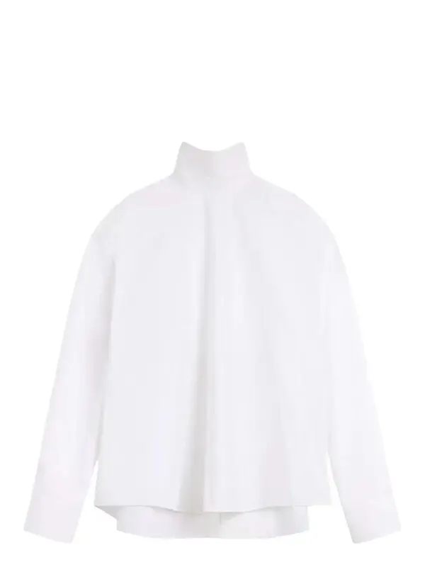 Givenchy Back-to-front Shirt In Poplin - White