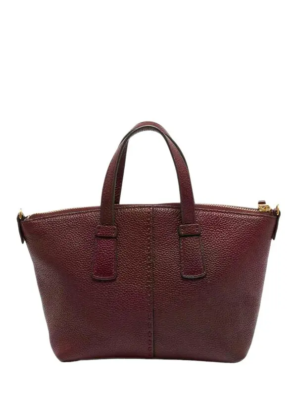 Tory Burch Mini Mcgraw Tote Bag - Red