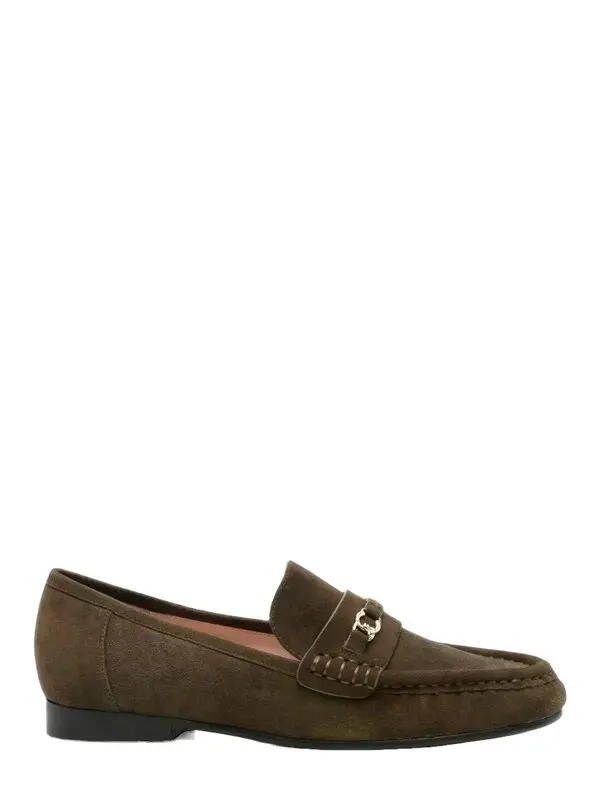 COCCINELLE Suede Loafers - Brown