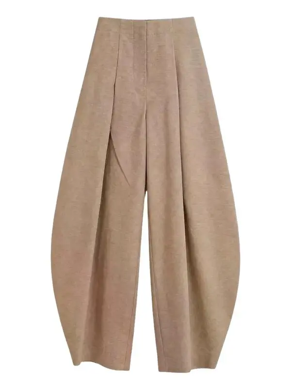 Jacquemus The Ovalo Fluid Pants - Neutrals