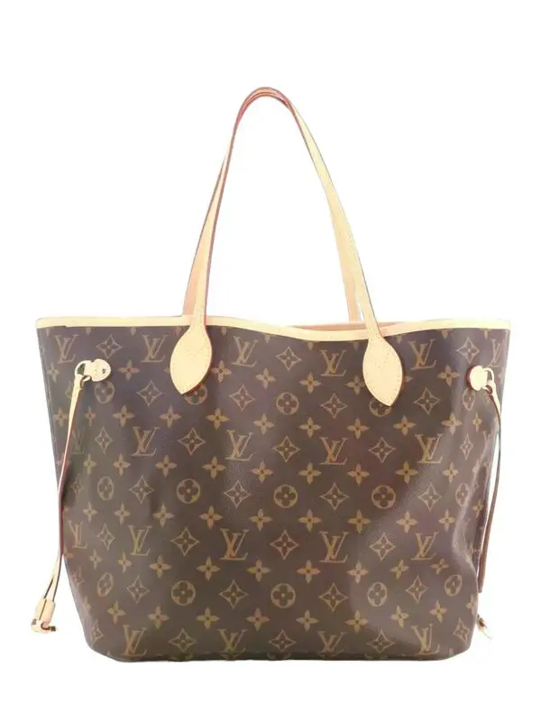 LOUIS VUITTON Monogram Canvas Tote Bag - Brown