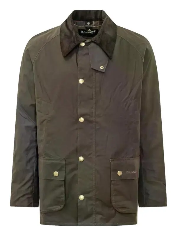 Barbour Ashby Waxed Coat - Green