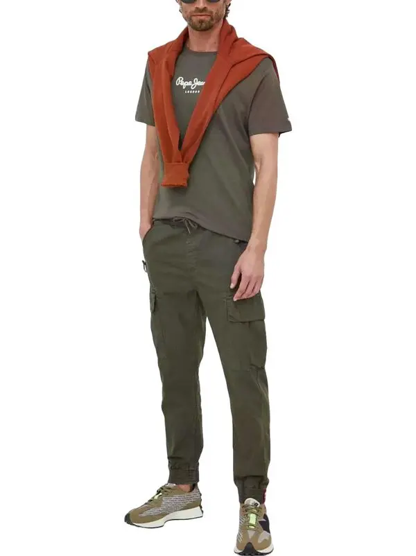 Alpha Industries Ripstop-texture Cargo Pants - Green