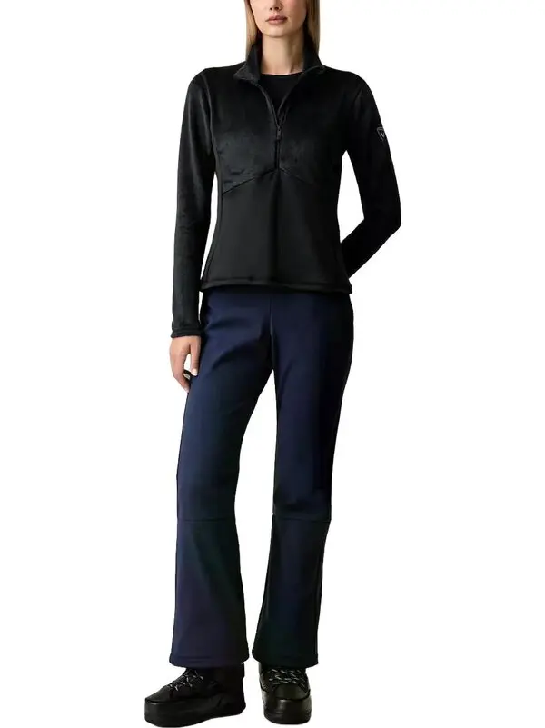 Rossignol Velour Fleece Half-zip Top - Black