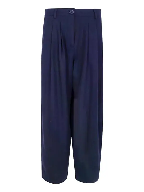 JCSOPHIE Pleat Detail Trousers - Blue