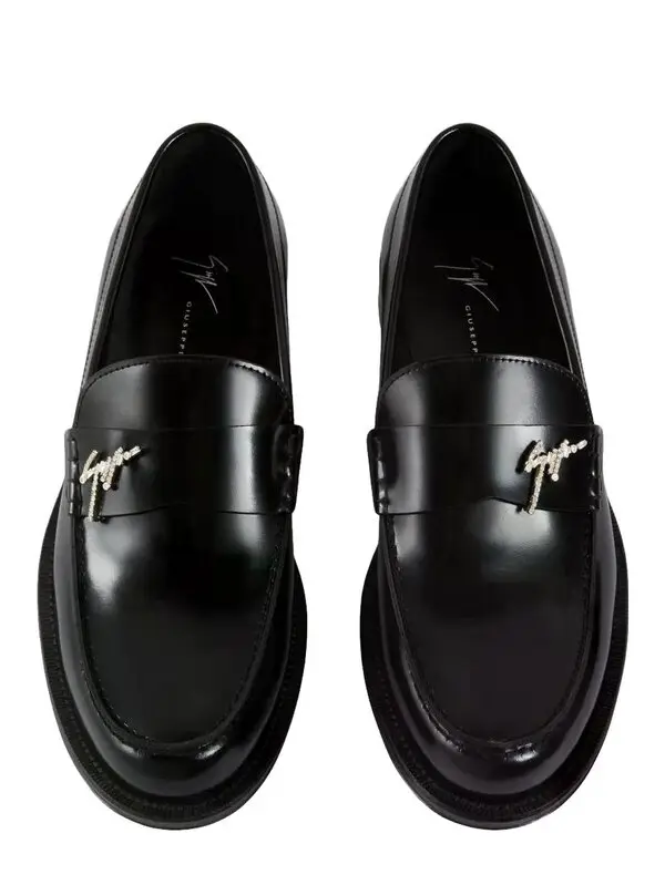 GIUSEPPE ZANOTTI Tiberius Loafers - Black