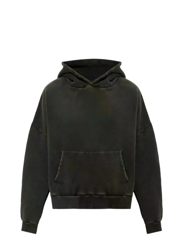 ENTIRE STUDIOS Washed Cotton-jersey Hoodie - Grey