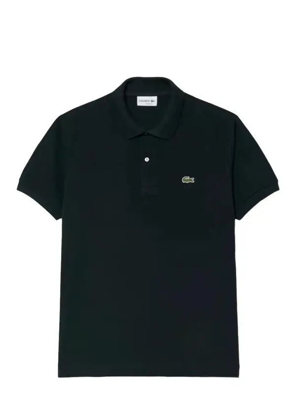Lacoste Classic Fit Original Logo-patch Polo Shirt - Green