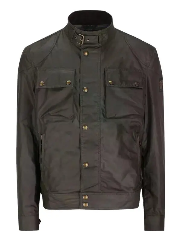 Belstaff Racemaster Waxed Cotton Jacket - Green