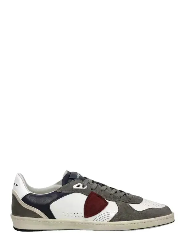 Philippe Model Paneled Sneakers - Grey