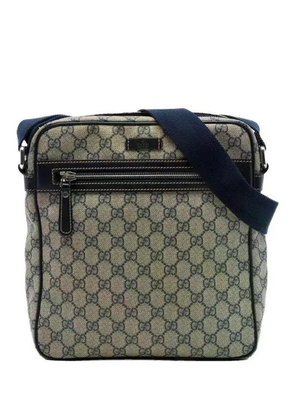 Gucci Gg Supreme Crossbody Bag - Neutrals