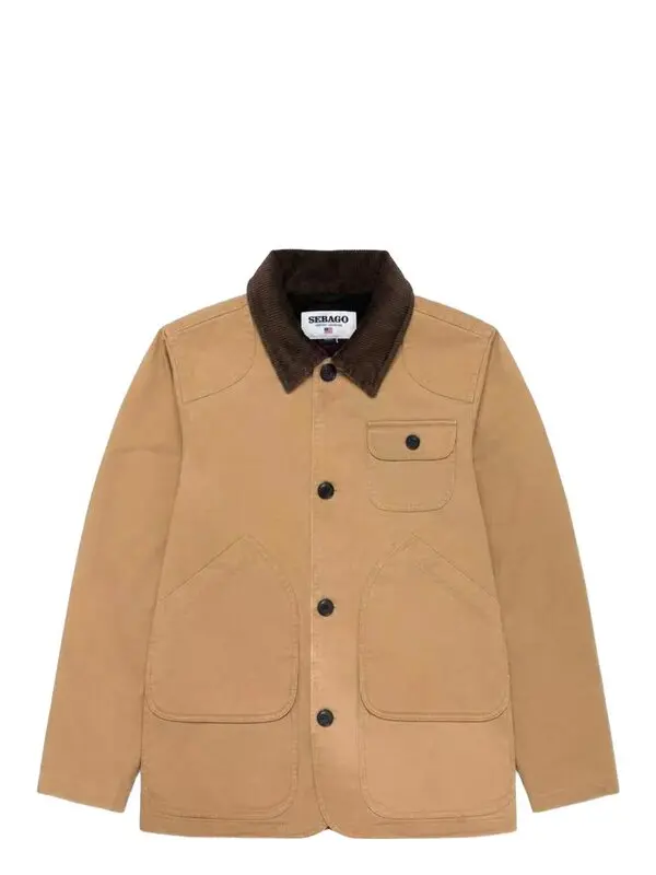 SEBAGO Tenny Corduroy-collar Jacket - Neutrals