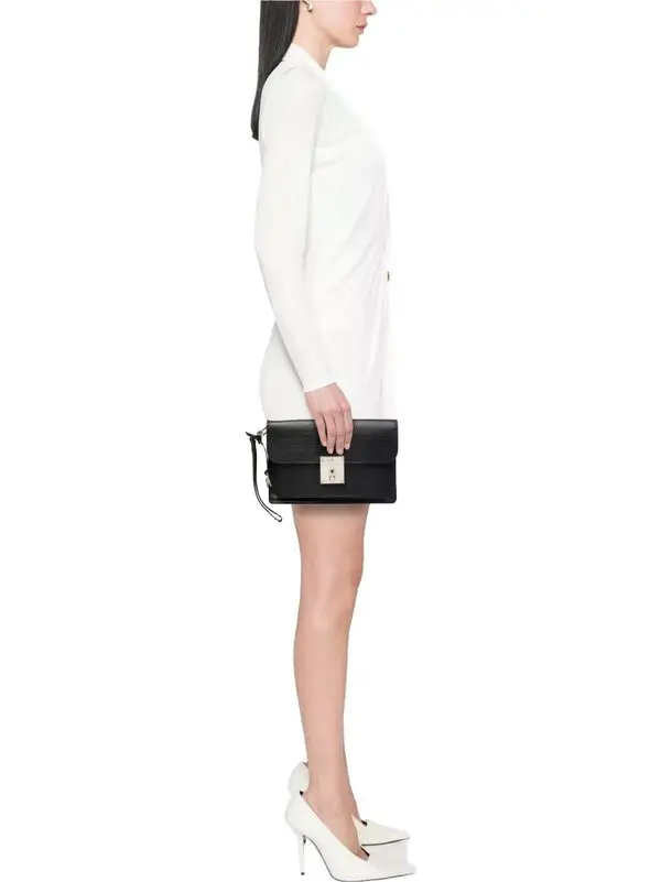 LOUIS VUITTON Epi Leather Neo Belaia Clutch - Black