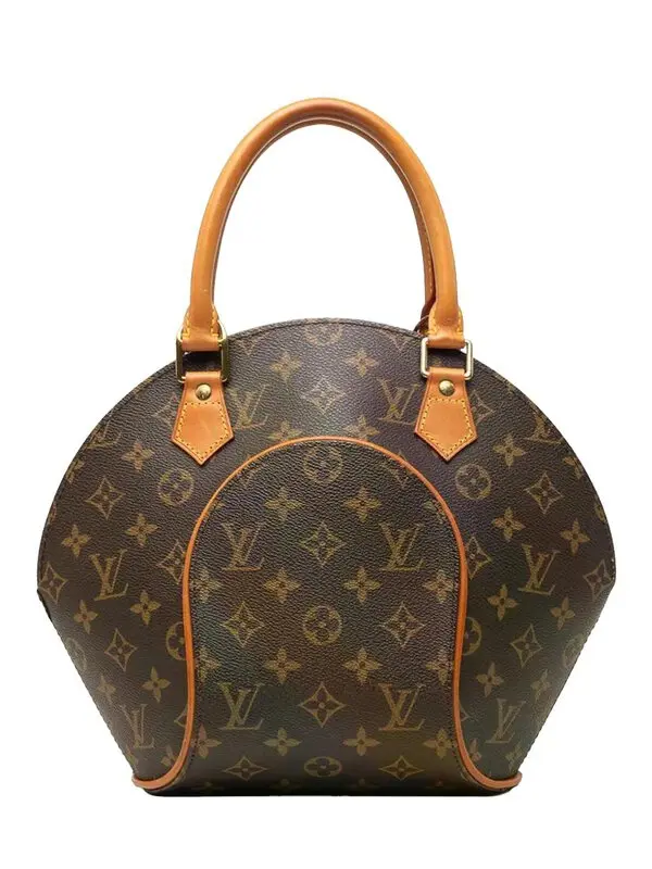 LOUIS VUITTON Monogram Ellipse Pm Handbag - Brown