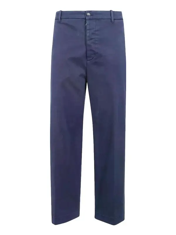 NINE:INTHE:MORNING Wide-leg Trousers - Blue