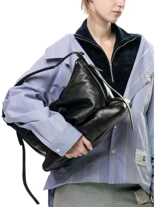 Mihara Yasuhiro Pucker Puffer Bag - Black