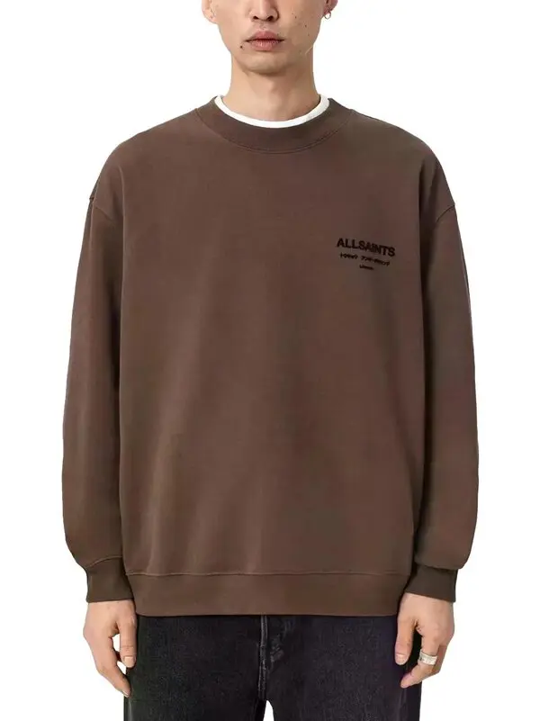 ALLSAINTS Xander Crewneck Sweatshirt - Brown