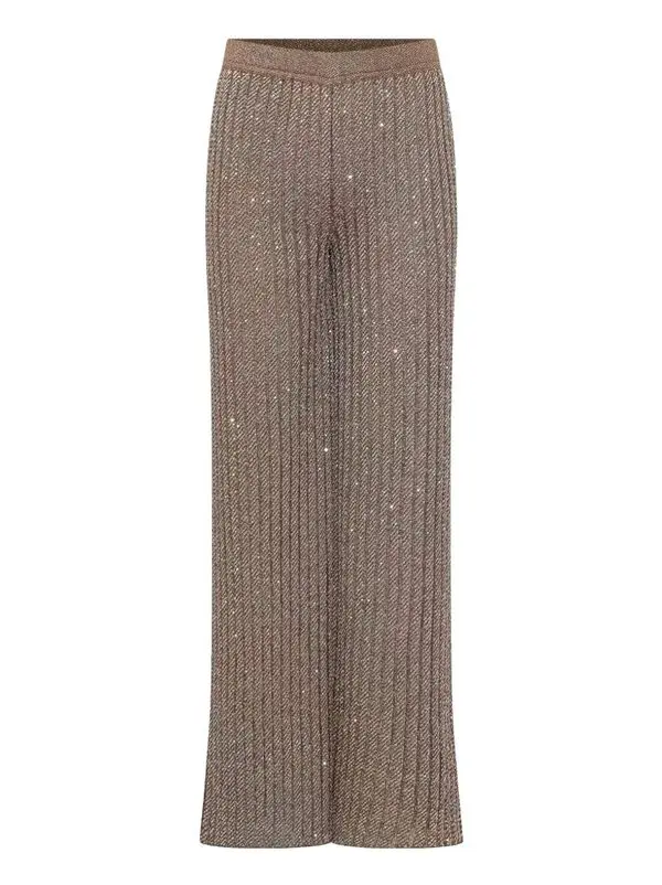 Missoni Sequin-embellished Trousers - Neutrals