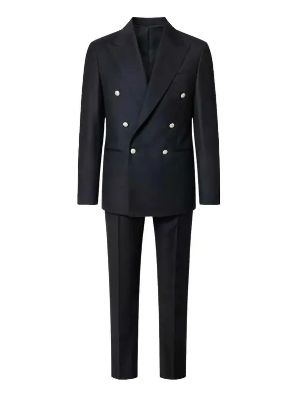 FRANZESE COLLECTION Rolls Royce Double-breasted Suit - Blue