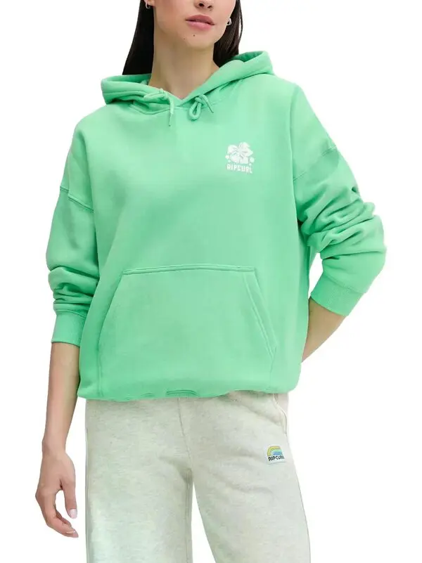 Rip Curl Surf Puff Heritage Hoodie - Green