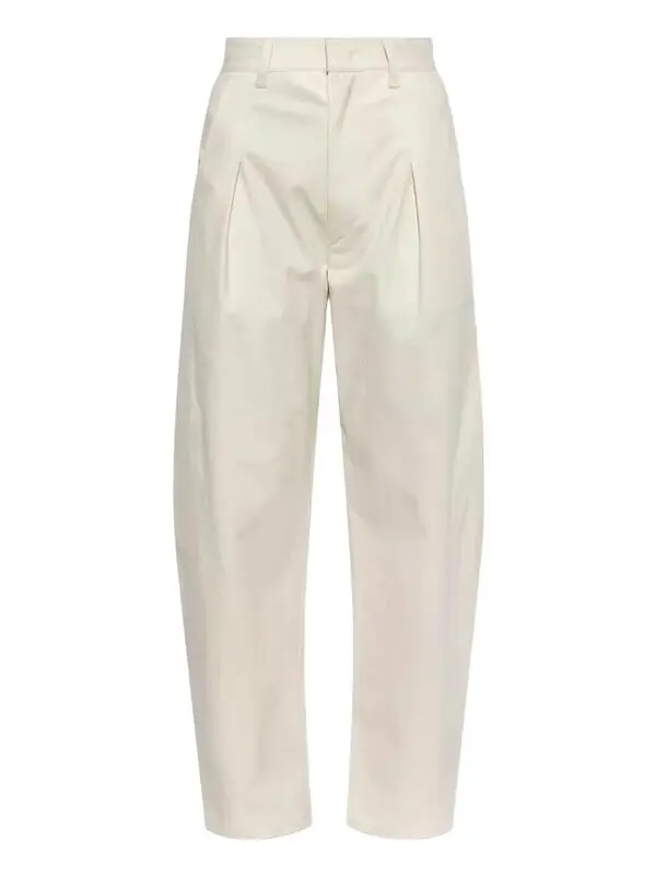Isabel Marant Étoile Lenadia Pleated Trousers - Neutrals