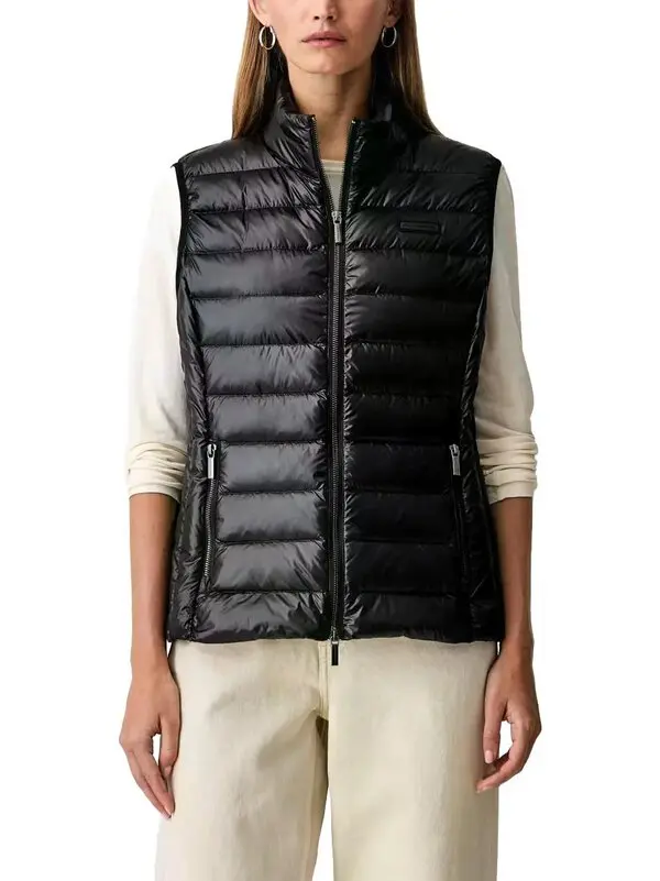 Armani Exchange Quilted Gilet - Black