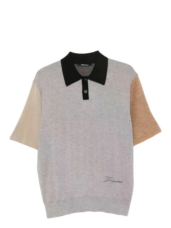 Jacquemus Arlequin Polo Shirt - Grey