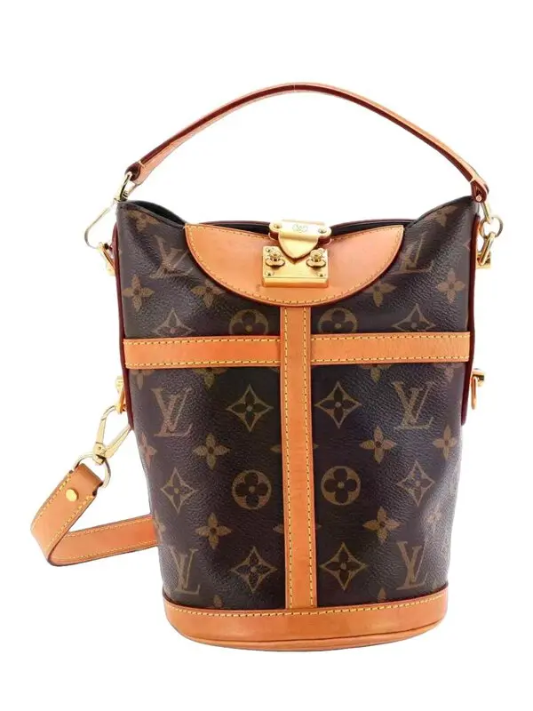 LOUIS VUITTON Monogram Canvas Duffle Handbag - Brown