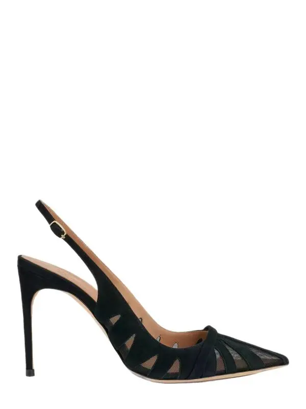 MALONE SOULIERS Schiffer Slingback Pumps - Black
