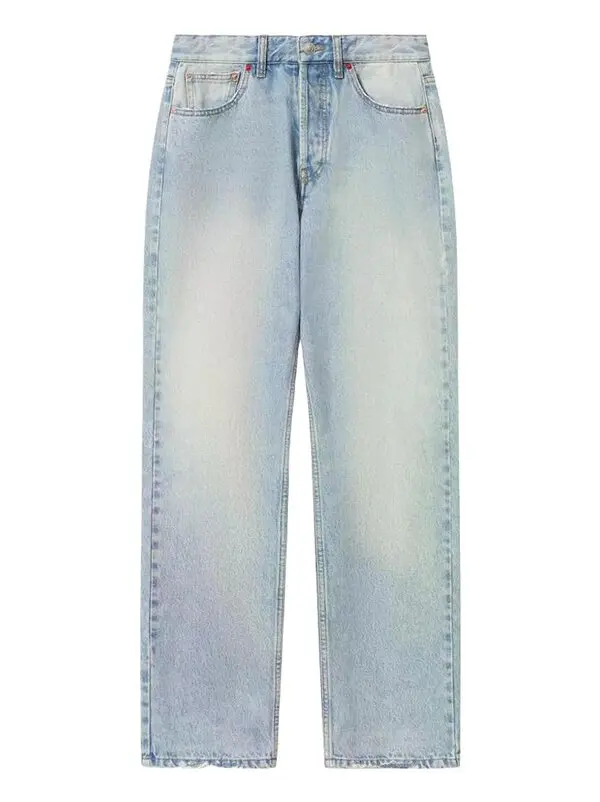 Isabel Marant Étoile Daya Distressed Jeans - Blue