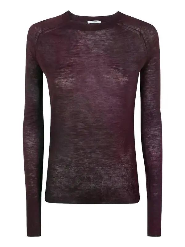 JOSEPH Cashmere Round Neck Sweater - Purple
