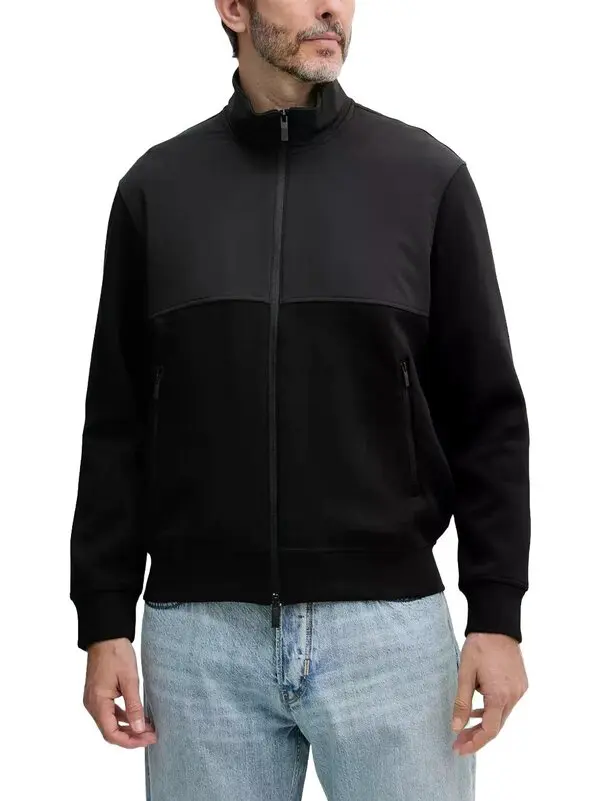Armani Exchange Zip-up Track Jacket - Black