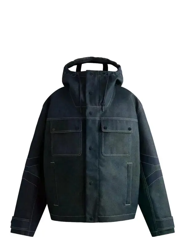 Fusalp Rylas Technical Denim Windbreaker Jacket - Blue