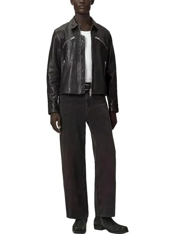 ALLSAINTS Verdi Leather Jacket - Black