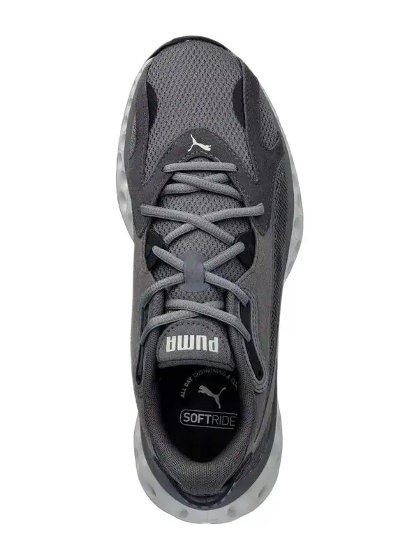 PUMA Softride Panelled Sneakers - Grey