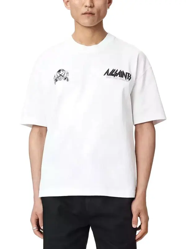 ALLSAINTS Chromium Graphic-print T-shirt - White