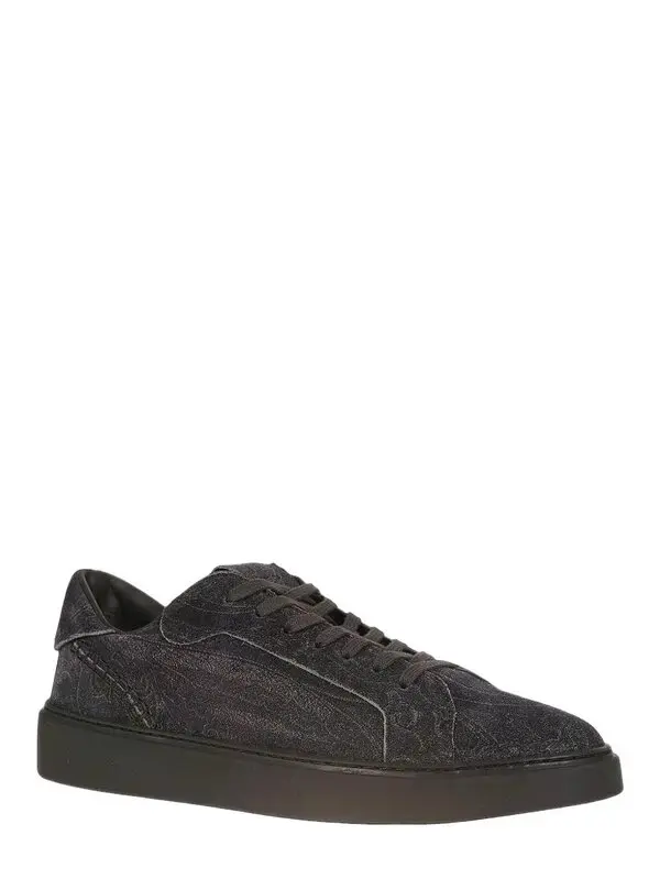 Etro Arnica Motif Low-top Sneakers - Black