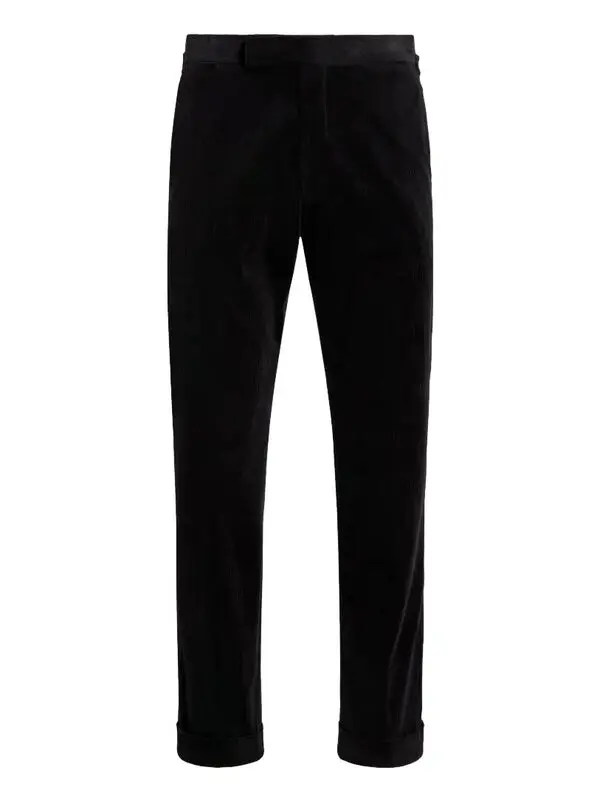 Polo Ralph Lauren Stretch Corduroy Suit Trousers - Black
