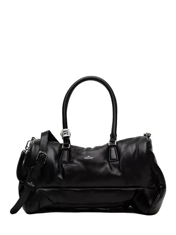 Mihara Yasuhiro Pucker Puffer Duffle Bag - Black