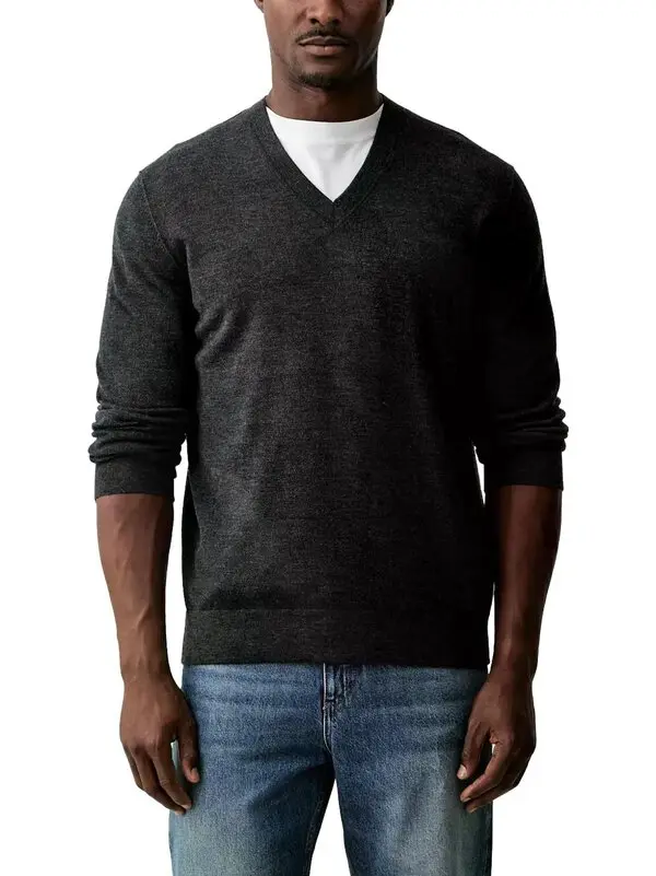Marc O'polo V-neck Sweater - Grey