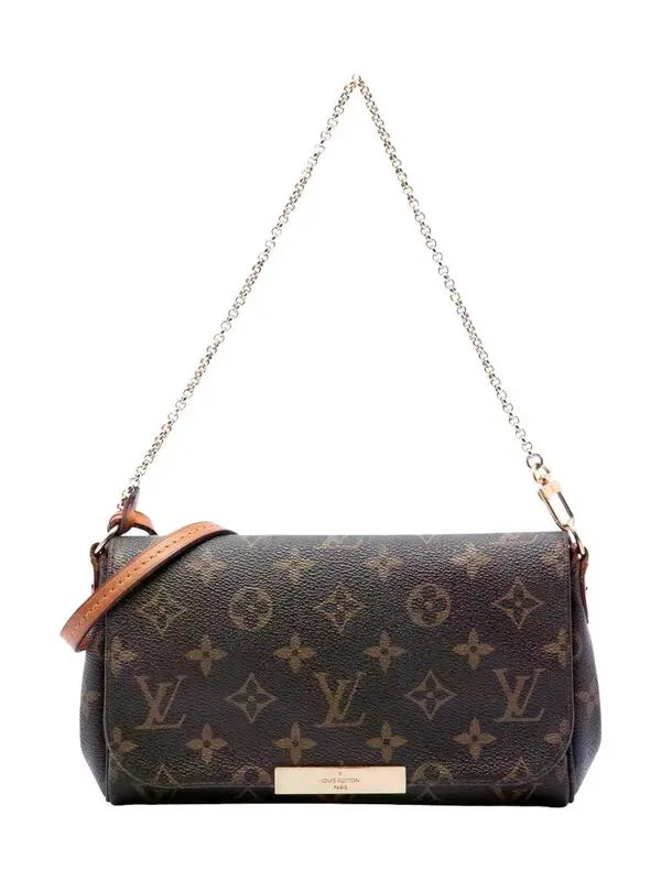 LOUIS VUITTON 2017 Monogram Favorite Mm Satchel - Brown